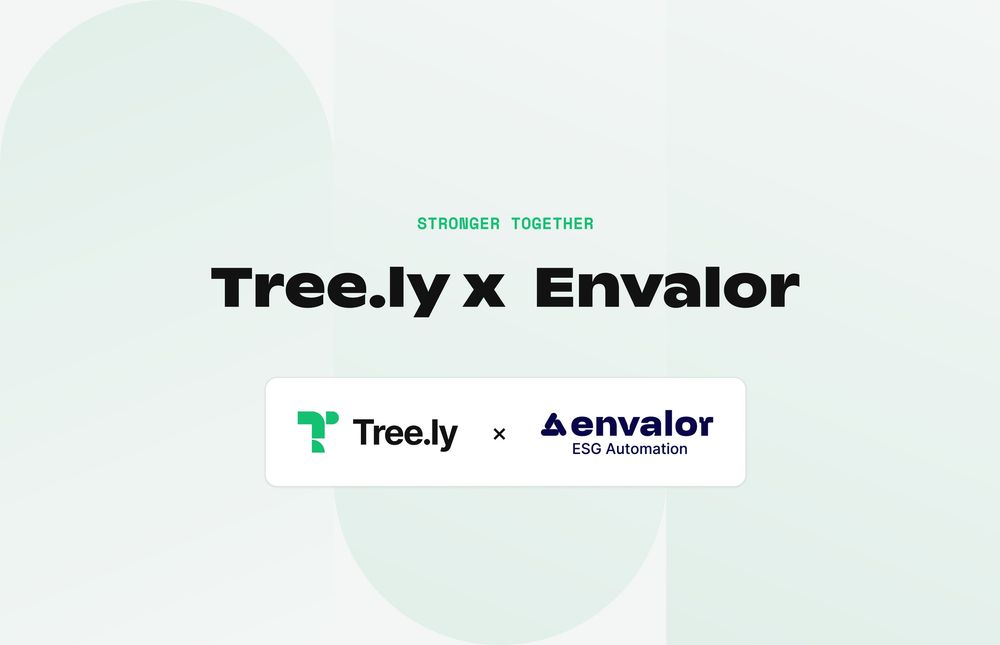 Strong Partners for Climate: Tree.ly x Envalor - Tree.ly