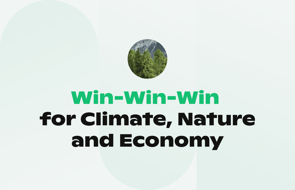 Win-Win-Win for Climate, Nature and Economy - Tree.ly