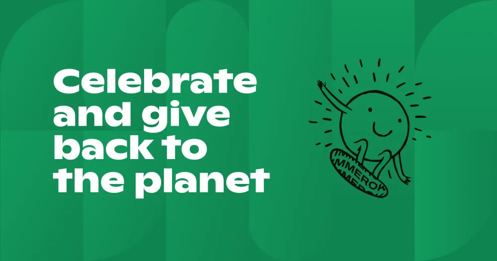 Celebrate and give back to the planet - Tree.ly